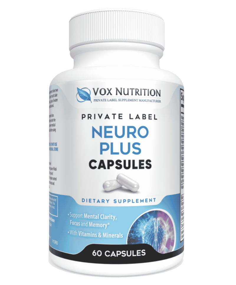 Introducing Private Label Neuro Plus Brain Formula | Vox Nutrition Introducing Private Label Neuro Plus Brain Formula | Vox Nutrition